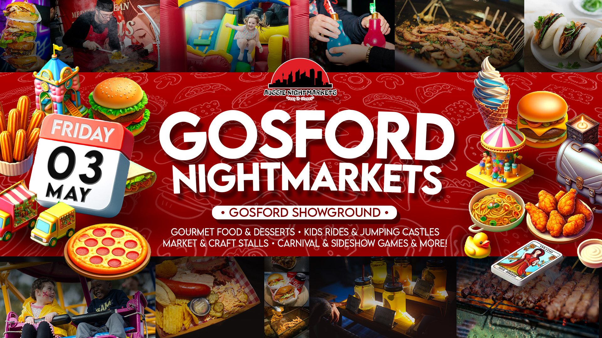 Whats on - Aussie NightMarkets | Gosford