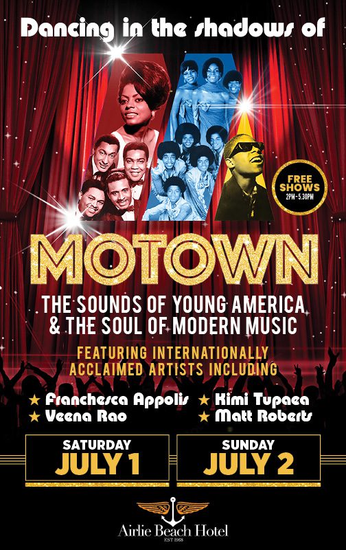 Whats on - Motown - Tribute Show @ Airlie Beach Hotel