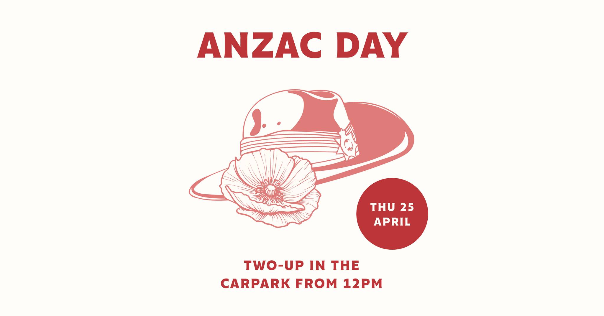 Whats on - ANZAC Day - Two Up & Live Music @ The Exchange | Hamilton
