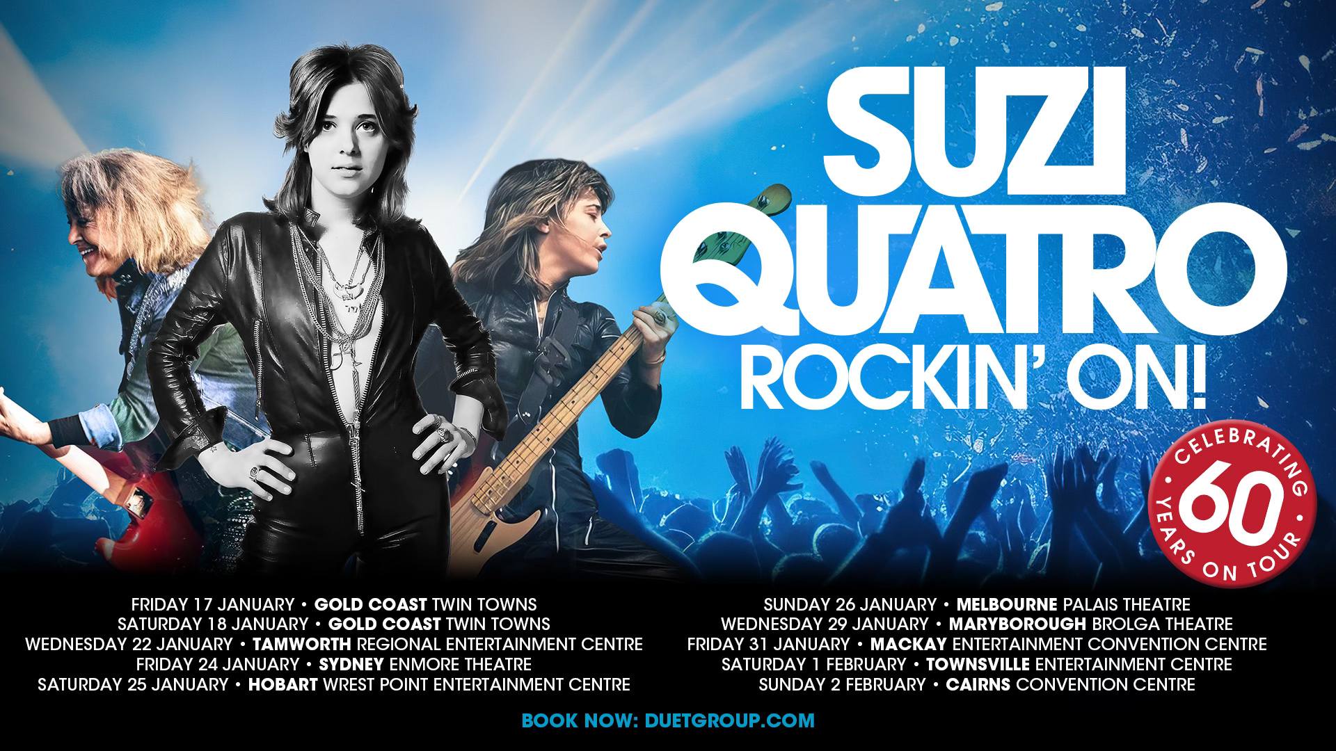 Whats on - Suzi Quatro – Rockin’ On | St Kilda