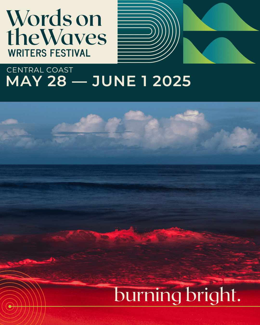 Whats on - Words on the Waves Writers Festival 2025 | Central Coast