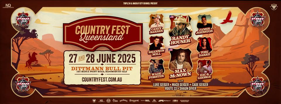 Whats on - Country Fest Queensland 2025 | Bloomsbury