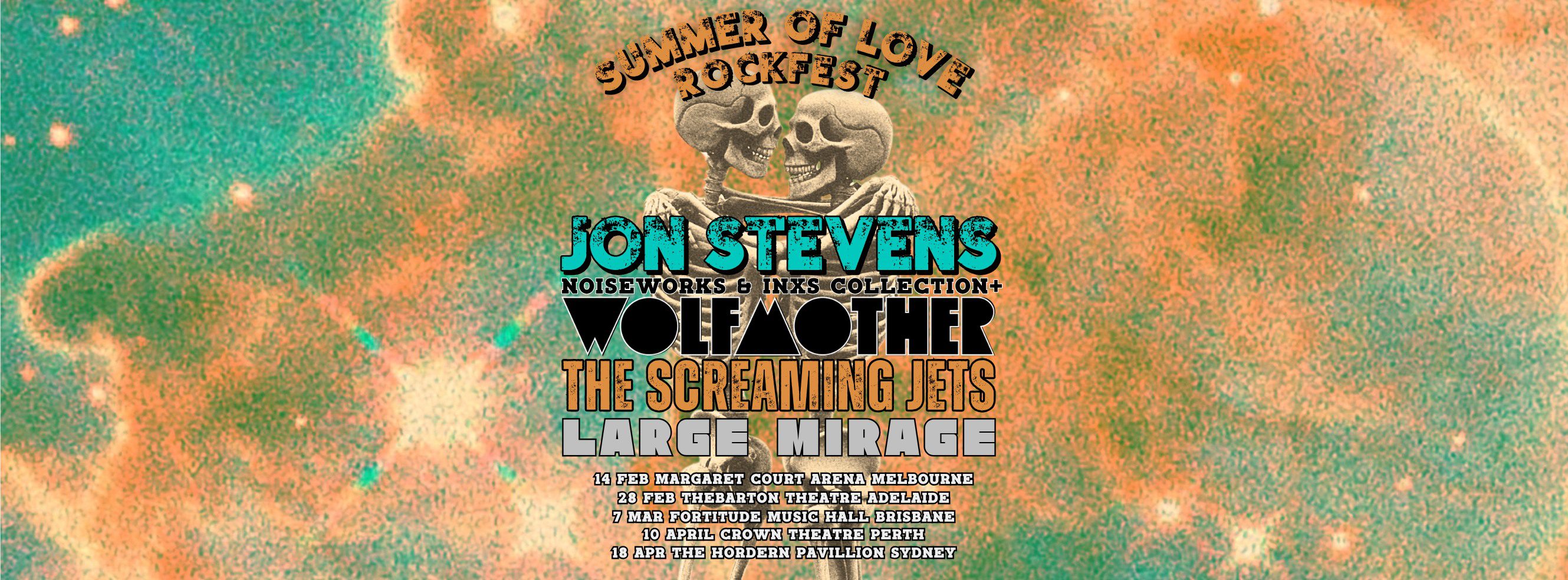 Whats on - Jon Stevens – Summer of Love Rockfest @ Crown Perth