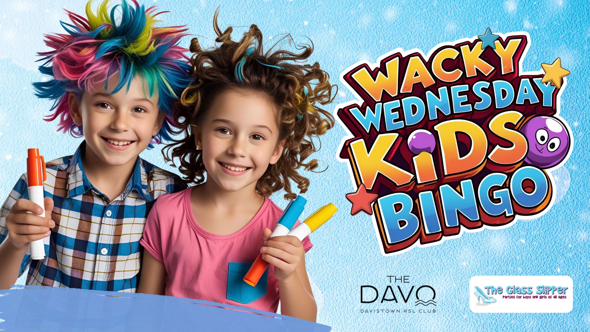 Whats on - Kids Wacky Bingo @ Davistown RSL