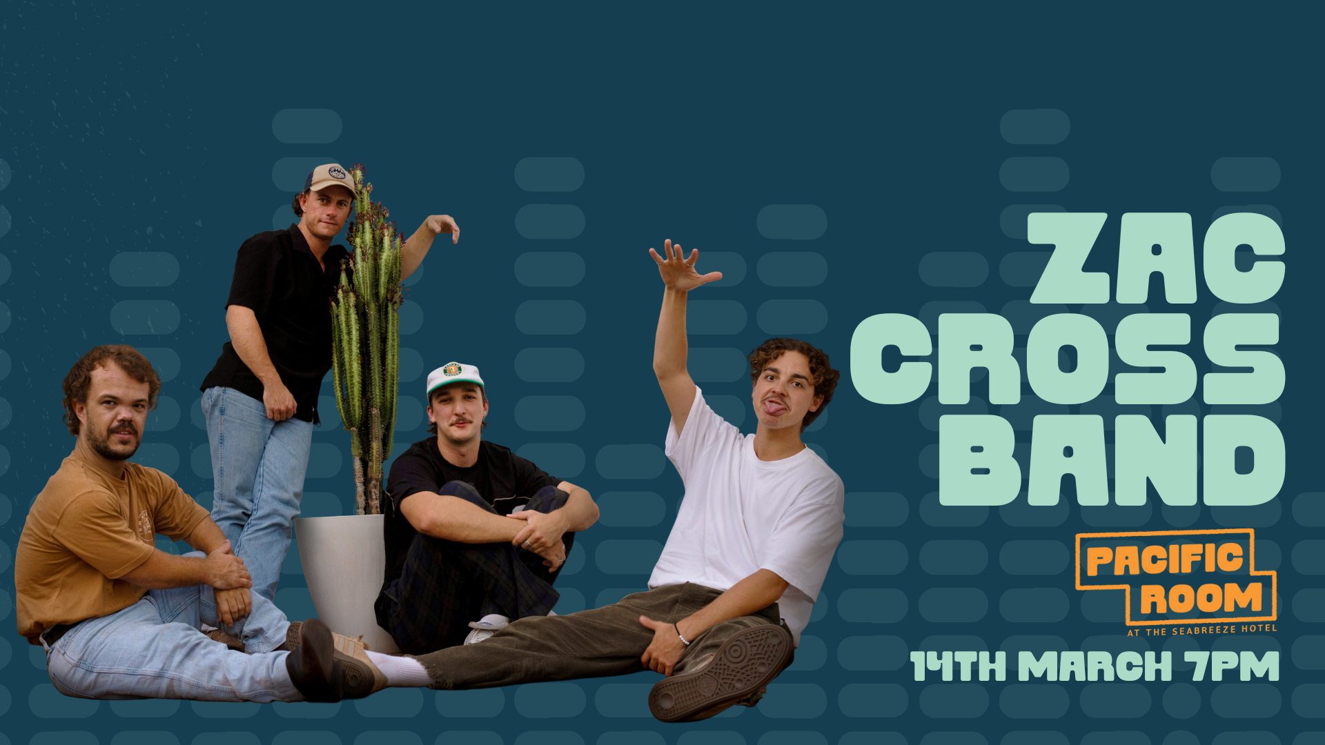 Whats on - Zac Cross Band @ Seabreeze Hotel | Mackay