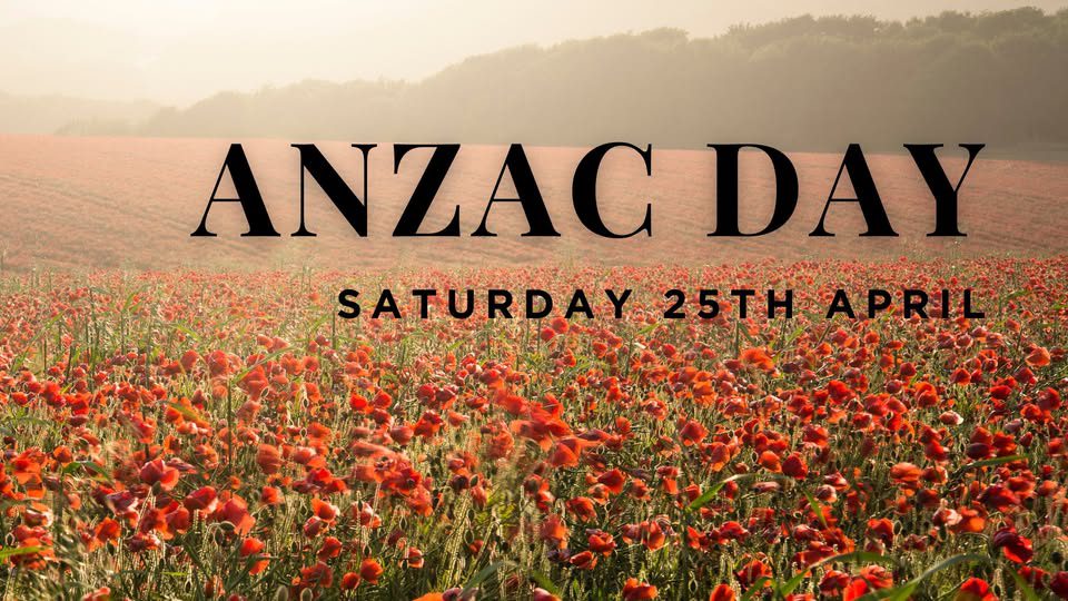Whats on - ANZAC Day @ Club Lambton